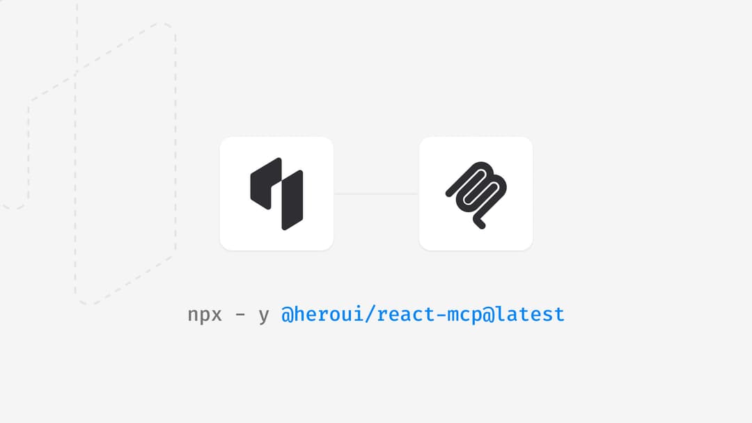 MCP Server | HeroUI v3 (Previously NextUI) - Beautiful by default ...